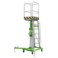 China Manual Winch Elevating Lift Elevating Work Platform for sale