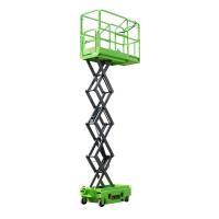 China MK390 3.9m 240kg Load Capacity Scissor Work Platform Mini Type Mobile Scissor Lift for sale