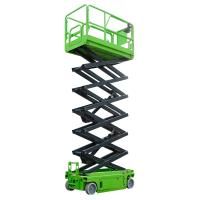 China 14m Working Height CE Certified Self Propelled Scissor Lift With 230kg Load Capacity for sale