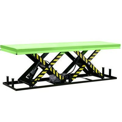 China Hydraulic Horizontal Tandem Lift Table For Cargo for sale