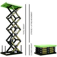 China Customizable Hydraulic Stationary Vertical Lift Table For warehouses construction for sale