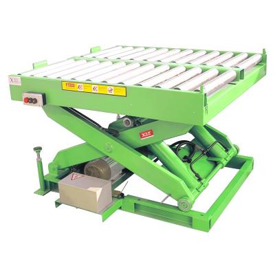 China Hydraulic Stationary Scissor Lift Table Fixed Cargo Lift for sale