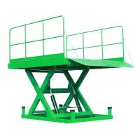 China Heavy-Duty Industrial Single Scissor Lift solid & durable lifting solution for sale