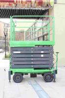 China 16 Meters AC DC Power Supply Mobile Scissor Lift For Painting , Cleaning for sale