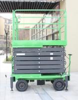 China 12 Meters Mobile Scissor Lift 1000Kg Loading Capacity For Working At Height for sale