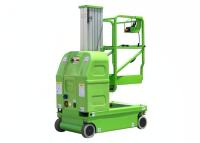 China Aluminum Aerial Work Platform Self-Propelled Vertical Lift 6m Platform Height for sale