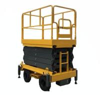 China 1000Kg Mobile Scissor Lift 6m Hydraulic Lift Platform Man Lift For Aerial Work for sale