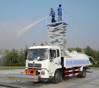 China 11 Meters Truck Mounted Scissor Lift with 500KG Loading Capacity for sale