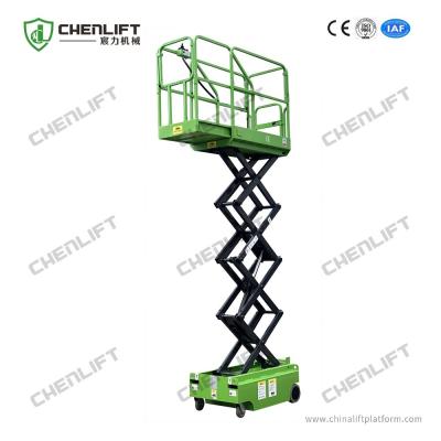 China Warehouse Mini Electrical Self Propelled Scissor Lift for sale