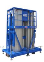China 12 Meters Lifting Height Quadruple Mast Aerial Work Platform 300Kg Load for sale