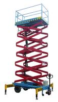 China 300Kg Loading portable scissor lift , high loading hydraulic elevating platform for sale