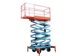 China Extension and 7.5 Meters Small Moving Hydraulic Self Propelled Lift Platform for Street Light / Crane Lifting for sale