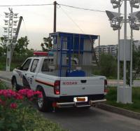 China 200Kg And 9m Dual Mast Aerial Work Platform Type Truck-Mounted And Aluminum for sale