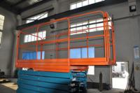China 3M electrical adjustable Motorized Mobile Scissor Lift with Extension , 500Kg for sale