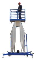 China 12 Workshops Industrial Mobile Aerial Work Platform With Pulling Device , 200Kg for sale