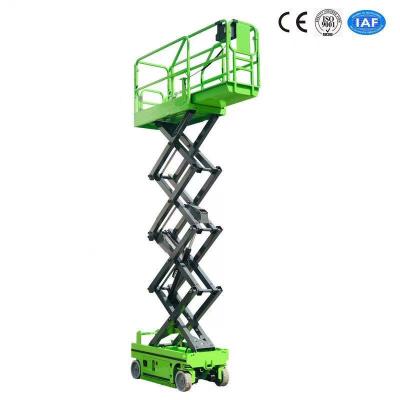 China Mini Self Propelled Scissor Lift 3.9 Meters Platform Height Movable Easily for sale