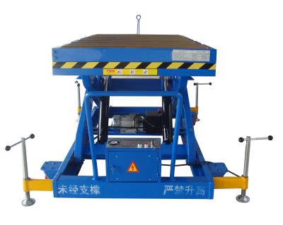 China 5000Kg Loading Roller Custom Vertical Lift Table For Work Shop Theatre for sale