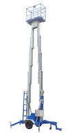 China 200Kg And 9m Dual Mast Aerial Work Platform Type Truck-Mounted And Aluminum for sale