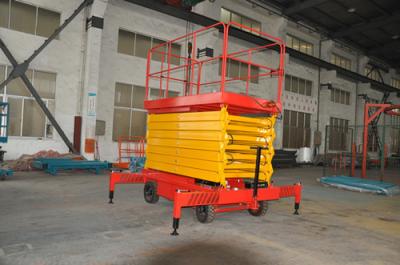 China 10 Meters Heavy Duty Mobile Scissor Lift for sale
