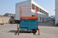 China Mobile Hydraulic Elevating Platform , Scissor Platform Lift for Library / Restaurant for sale