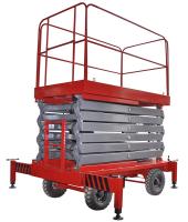 China 12M Platform Height Hydraulic Mobile Scissor Lift with 450kg Loading Capacity for sale