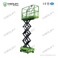 China Mini Self Propelled Electric Scissor Lift Platform Elevated Lift MEWP Height 3m for sale