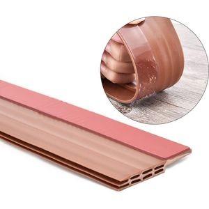 China Door Sweep with Strong Adhesive Silica Gel Door Bottom Seal Door Draft Used Stopper for sale