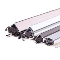China Wooden Door Silent Magnetic Suction Strip Door Magnetic Door Frame PVC Soft and Hard Composite Mute Bar for sale