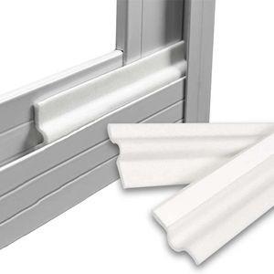China Multifunctional Window Weather Stripping Door Seal Strip Self Adhesive PU Foam Weather Strip for sale