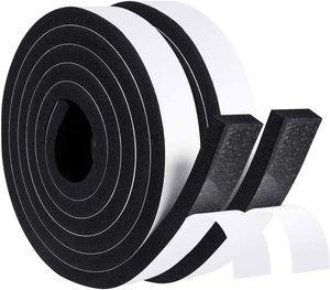 China Self-Adhesive EVA Foam Insulation Tape White Weather Stripping Tape for Door Window Draught Excluder Anti-Collisi for sale