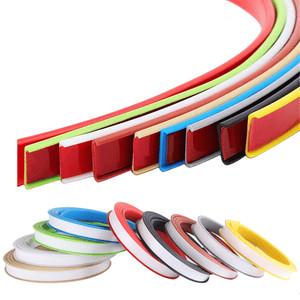 China Self-Adhesive PVC U Channel Edge Banding Strip Sealing Tape Edge Protector for Furniture Cabinet Desk for sale