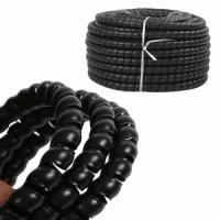 China Flexible Wire Cord Bundler Cable Sleeve for TV/PC/USB/Audio Cable Spiral Guard Hydraulic Hose for sale