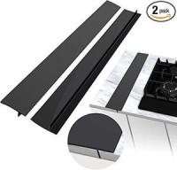 China Easy Install and Clean Kitchen Stove Counter Silicone Gap Cover Heat Resistant Gap Filler with Moulding Processing Service for sale