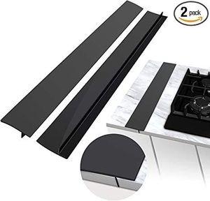 China Easy Install and Clean Kitchen Stove Counter Silicone Gap Cover Heat Resistant Gap Filler with Moulding Processing Service for sale