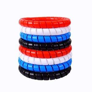China Colorful Plastic Protection Spiral Sleeve for Hose Guard Wrap / Hose Guard / Cablepiral Wrap for sale