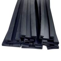 China Double U-Shaped EPDM Rubber Fuel Oil Tank Truck Seal Gasket Strip PVC Material with Custom Moulding and Cutting Services for sale