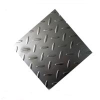 China JIS Anti Slip Stainless Steel Chequered Plate 0.25mm - 6mm Thickness for sale