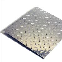 China 304 316 Stainless Steel Chequered Plate Cold Rolled Embossed Steel Plate for sale