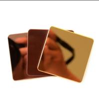 China JIS Stainless Steel Decorative Plate HL 316l SS Golden Sheet for sale