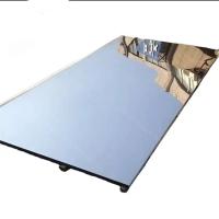 China AISI 0.5mm Mirror Stainless Steel Sheet Decorative Cold Rolled for sale