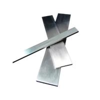 China 201 Polished 316 Stainless Steel Flat Bars Rod JIS 0.1m - 12m Length for sale