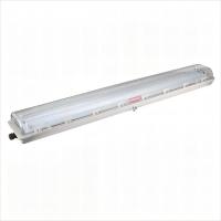 China LED Explosion Proof Light Anti Corrosive Tri Proof Full Plastic Fluorescent 10W 2FT for sale