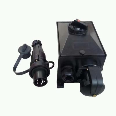 China GRP Explosion Proof Plug and Socket 3p Ne E 4p 63A 380V Industrial Electrical for sale