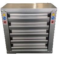 China Explosion Proof Wall Mounted Negative Pressure Blower Fan 50 Inch 44500 CFM for sale