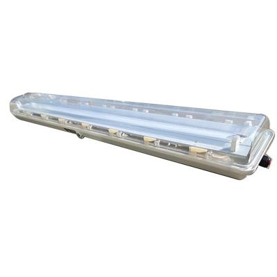 China ATEX IP65 LED Explosion Proof Linear Light 100 lm/W GRP Housing for sale