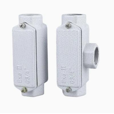 China IP66 Waterproof Explosion Proof Junction Box Ex d IIC T6 Gb 1/2 to 2 Inch Aluminum Alloy for sale