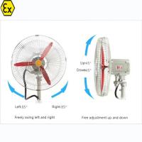 China Industrial Explosion Proof Oscillating Fan 500-750mm ATEX Certified for Hazardous Areas for sale