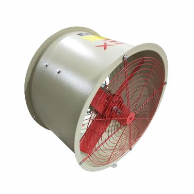 China Industrial Tube Axial Ventilation Blower Exhaust Fan Ex Proof Ventilation Blower for sale