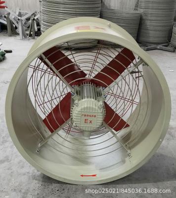 China Flameproof Explosion-Proof Axial Flow Fan Pipelined Low Noise Exhaust Fan Ventilation Fans for sale