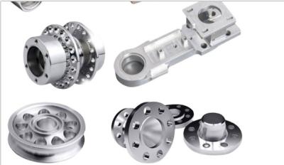 China Ra0.2 Customized CNC Machining Parts 0.0002in Silver Titanium for sale